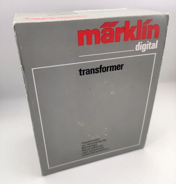 X2 MARKLIN DIGITAL Transformer 16v Model Railway HO OO - READ LISTING £ ...