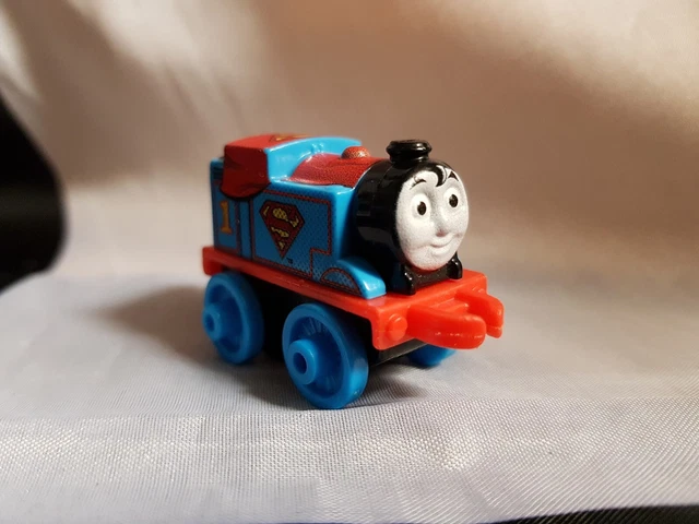 THOMAS AND FRIENDS minis Thomas Superman DC train toy collectable £12. ...