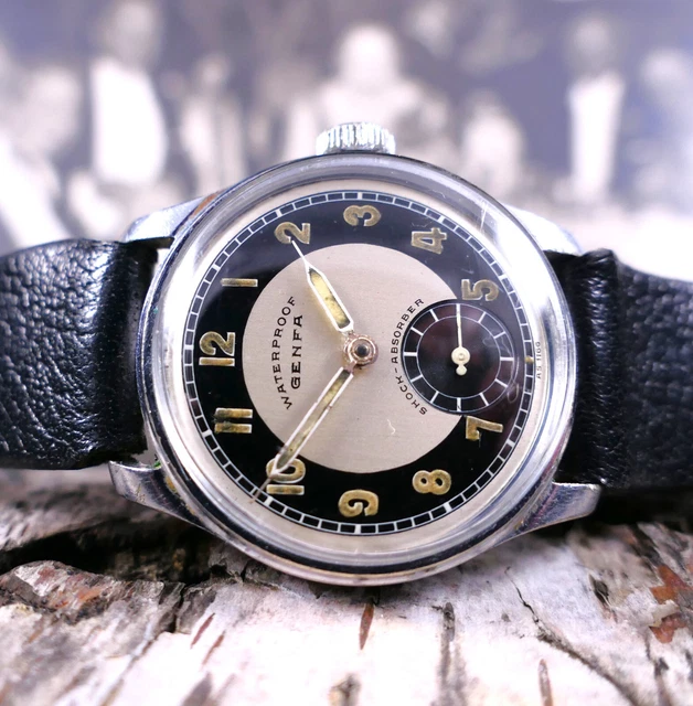 RARE MONTRE MILITAIRE vintage WW2 1940 GENFA AS 1166 ALLEMANDE SUISSE 29 mm EUR 100,53 - PicClick FR
