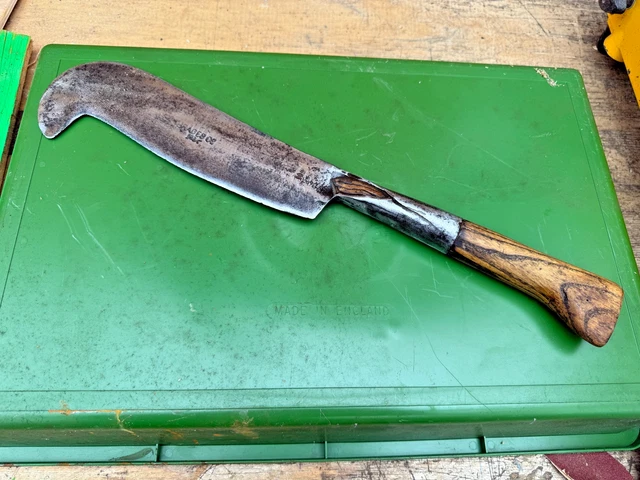 ANTIQUE VINTAGE 10” BRADES Socketed Billhook Axe Hedge Laying Slasher ...