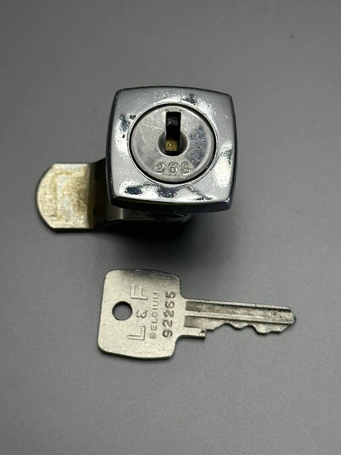 1980’S EDWARDS FIRE alarm panel/cabinet/annunciator lock and key. Part ...