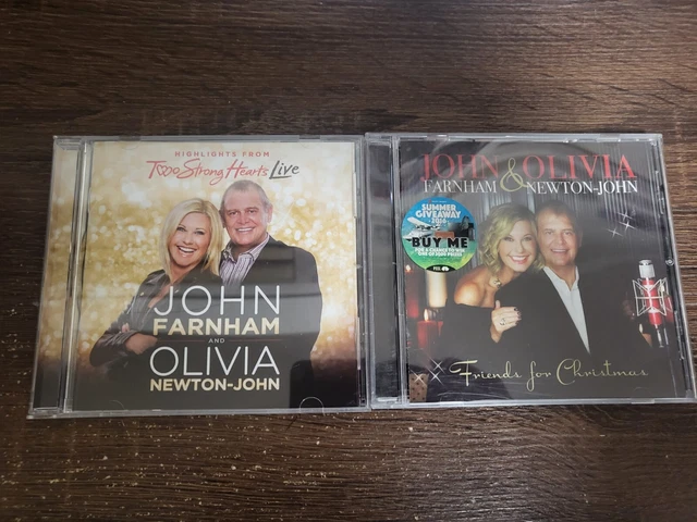 JOHN FARNHAM & Olivia Newton-John Cd Friends For Christmas Two Strong ...