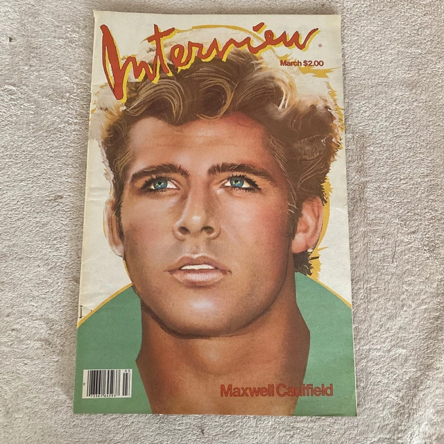 ANDY WARHOL INTERVIEW Magazine Maxwell Caulfield March 1982 Vol. XII £ ...
