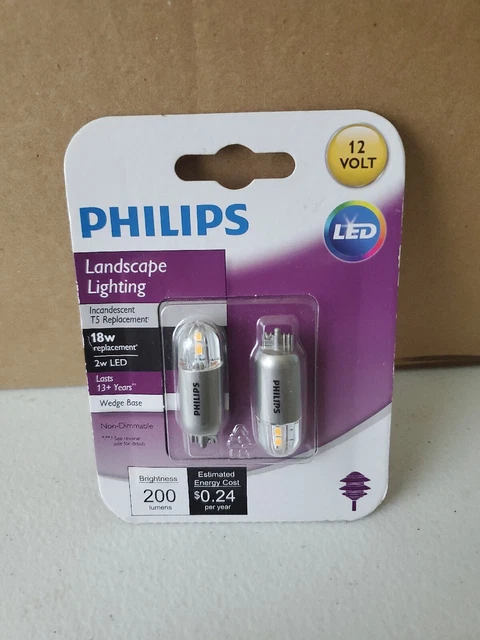 PHILIPS 12 VOLT 2W-18W LED Capsule - Bright white Landscape Lighting $9 ...