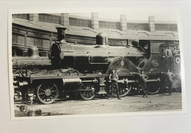 LSWR RAILWAY LOCOMOTIVE Photograph - X2 Class - 594 - D1093 £3.50 ...