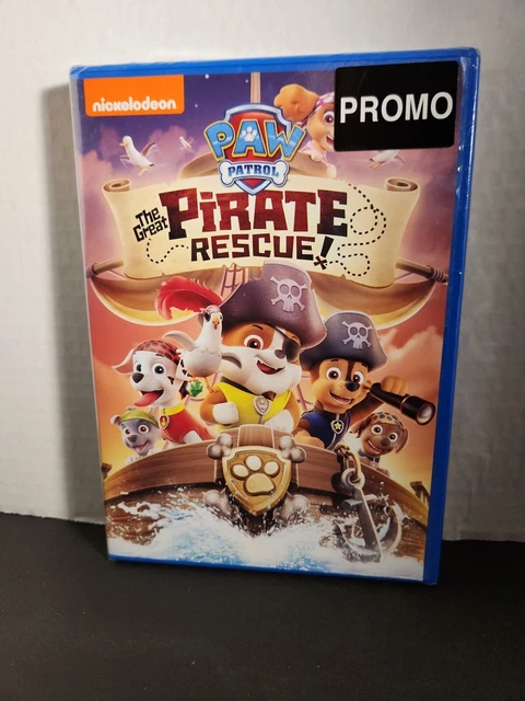 PAW PATROL: THE Great Pirate Rescue! (DVD) Nickelodeon Brand New Sealed ...