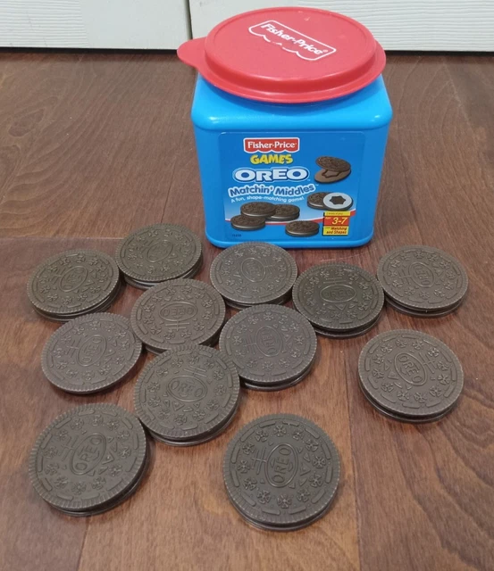 FISHER-PRICE OREO MATCHIN' Middles Shape Matching Game missing 1 OREO £ ...