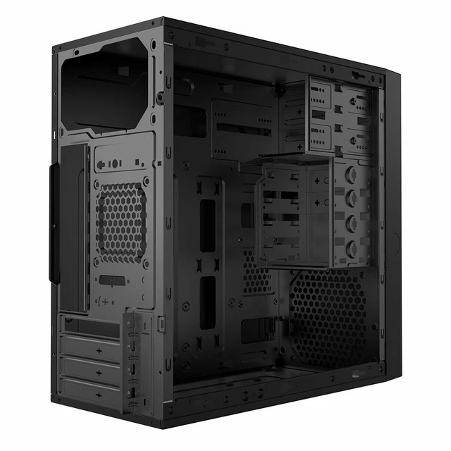 CIT WORK MICRO ATX Computer PC Case USB 3.0 mATX Black UK For Home ...