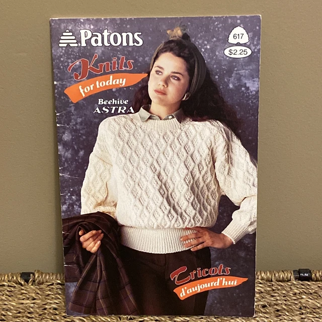 PATONS KNITTING PATTERNS Book 617 KNITS FOR TODAY $7.95 - PicClick CA