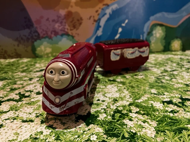 MATTEL TRACKMASTER CAITLIN & CARRIAGE Battery Train Thomas & Friends ...