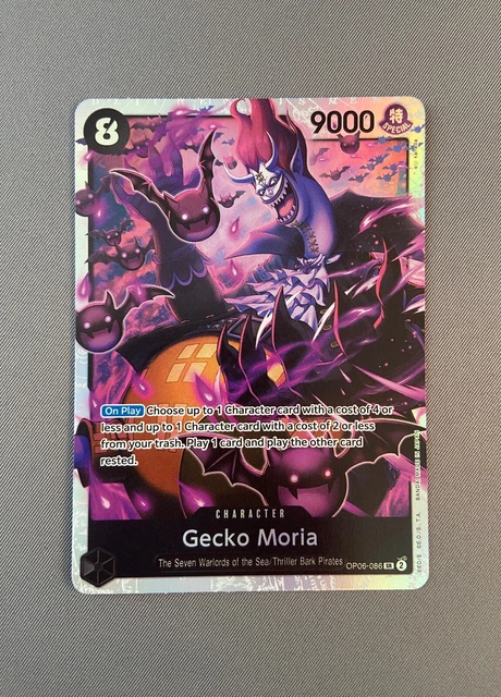 GECKO MORIA OP06-086 Wings Of The Captain TCG Gecko Moria OP06-086 ...