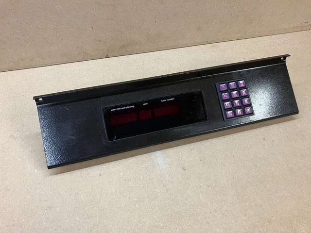 NSM CD JUKEBOX BUTTON DISPLAY KEYPAD PANEL Fire, Fire, Heritage ...