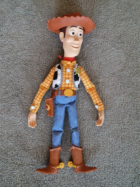 TOY STORY 3 Woody Disney Store Exclusive Thinkway Toys Talking Figure £ ...