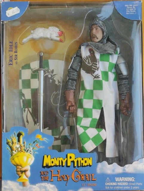 FIGURINE MONTY PYTHON And The Holy Grail 12" Figure Sir ROBIN Sideshow ...