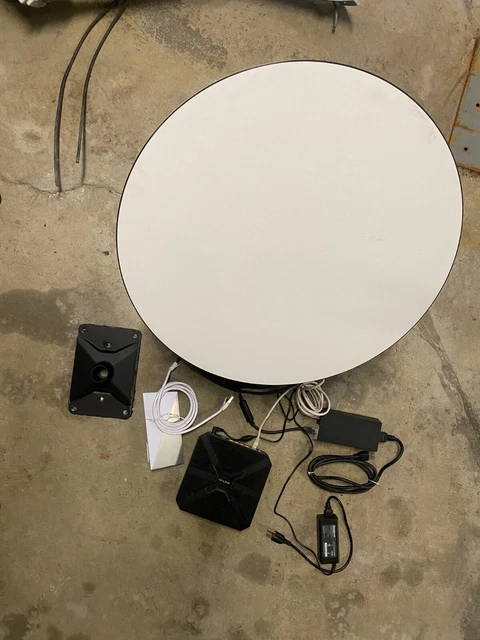 STARLINK SATELLITE DISH Kit - with Pole Mount, Ethernet Adapter and ...