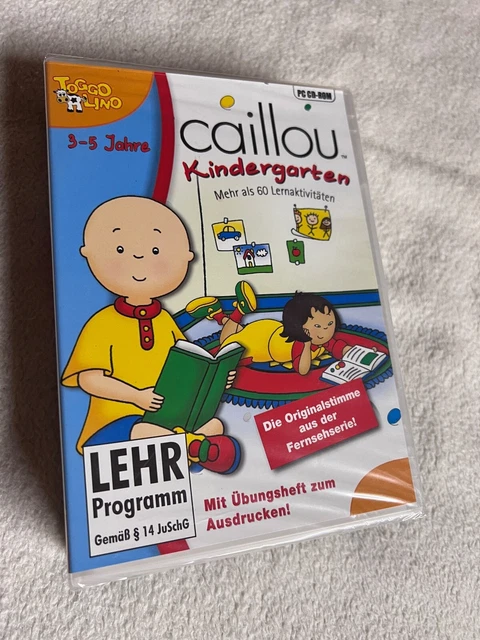 CAILLOU KINDERGARTEN | NEU/OVP PC-CD-ROM 106 £11.16 - PicClick UK