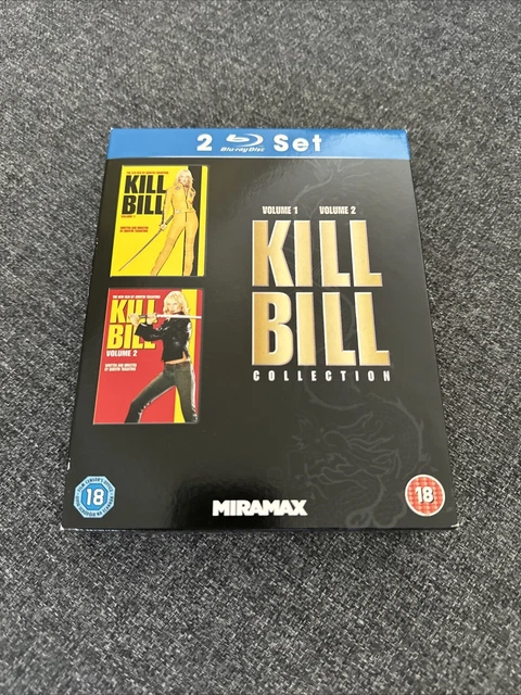 KILL BILL VOL.1/KILL Bill Vol.2 (Box Set) (Blu-ray, 2011) £8.00 ...