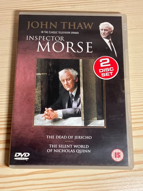 INSPECTOR MORSE THE Dead Of Jericho/The Silent World Of Nicholas Quinn DVD 2Disc £2.99 - PicClick UK