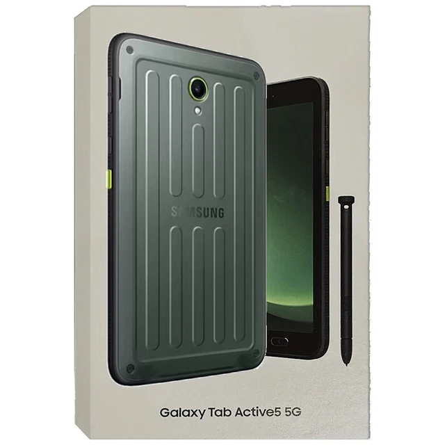 SAMSUNG GALAXY TAB Active 5 5G Entr Ed verde 128 GB + 6 GB singola SIM ...