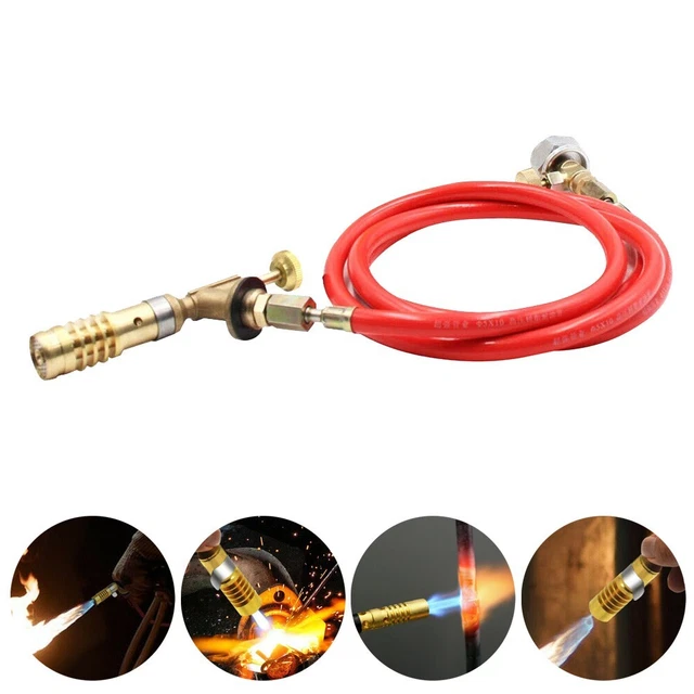 TRAGBARES MAPP MAP Pro Gas Propangas Schwei?brenner mit 5 Fu? Schlauch EUR 45,95 - PicClick DE