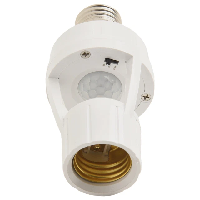 E27 PIR SENSOR Light Socket for Automatic LED Switch and Energy Saving ...