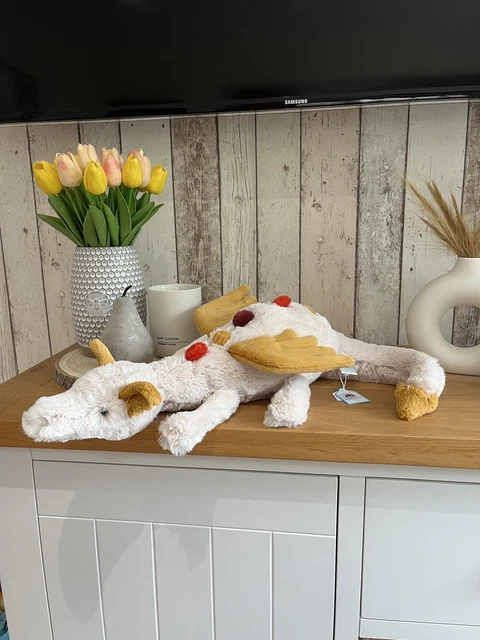 GENUINE JELLYCAT SELFRIDGES Exclusive Opalite Dragon - BNWT & Tag ...