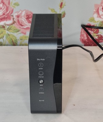 SKY HUB SR-102 Wireless WiFi Broadband Internet Modem Router Black ...