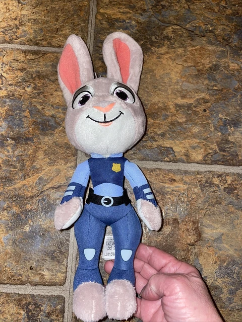TOMY DISNEY ZOOTOPIA Officer Judy Hopps Plush Rabbit 15" Stuffed Animal ...