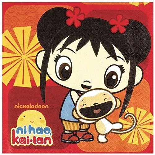 NI HAO, KAI-LAN Cartoon Nick Jr TV Kids Birthday Party Paper Luncheon ...