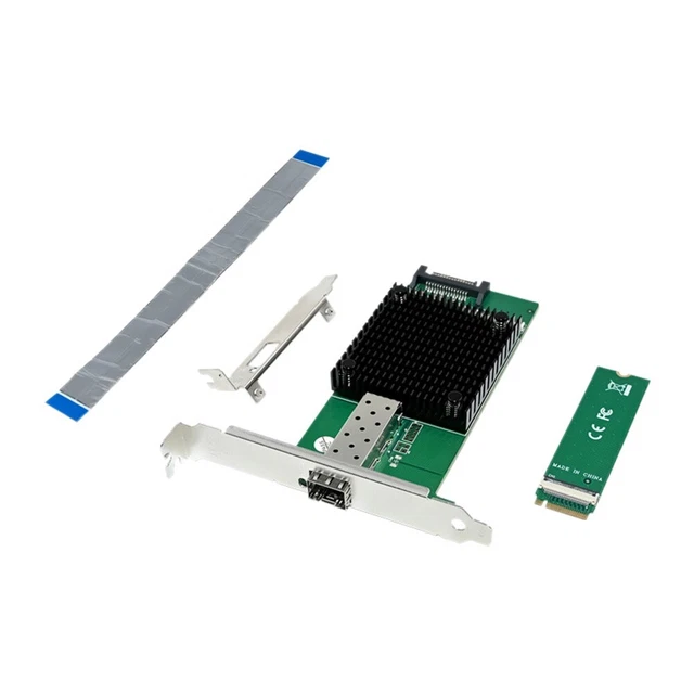SERVER CARD M.2 B+M KEY 8-Channel Single-Port 10GbE SFP Ethernet NIC ...