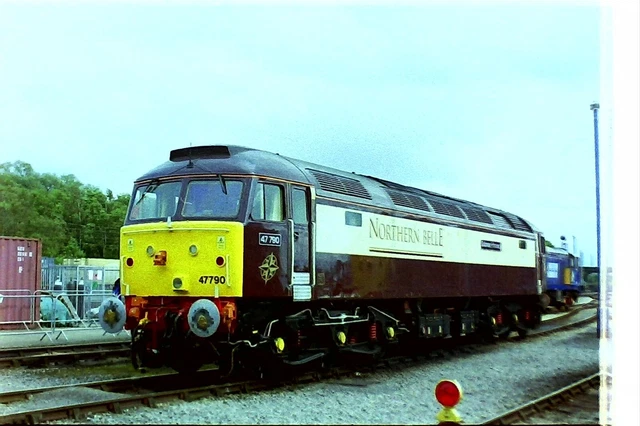 35MM RAILWAY COLOUR Negative Class 47 790 at Carlisle £1.95 - PicClick UK