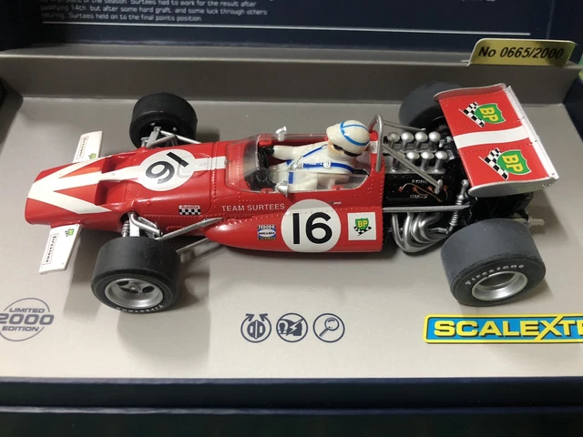 MCLAREN M7C DRIVEN By John Surtees Limited Edition Scalextric Car £65. ...