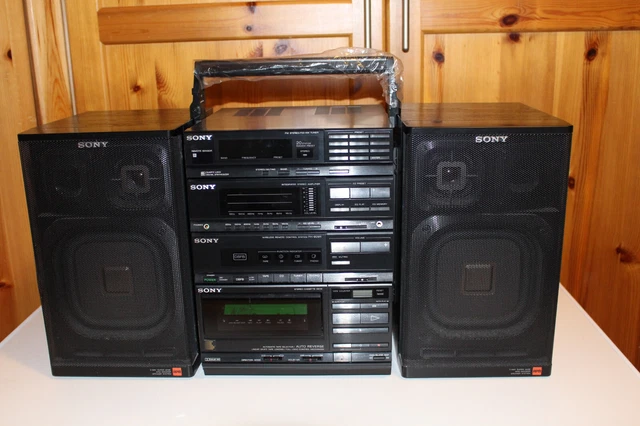SONY FH-909R HIFI Anlage Vintage Compakt Stereo Ghettoblaster ...