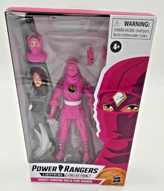 POWER RANGERS LIGHTNING Collection Mighty Morphin Ninja Pink Ranger ...