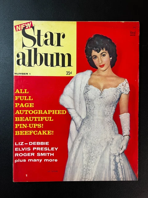 STAR ALBUM MAGAZINE - September 1960 Issue Liz Taylor Elvis Presley ...
