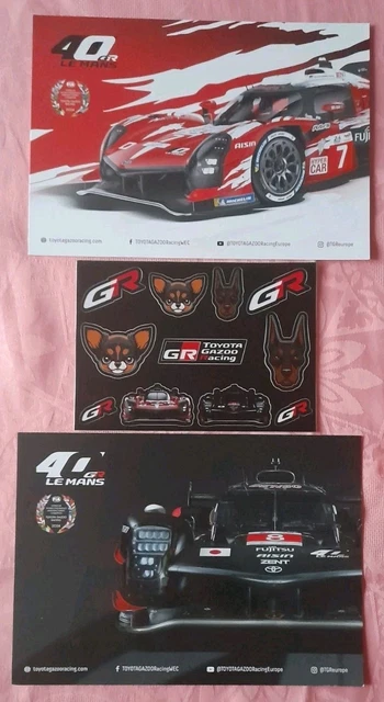 CARTES CARDS STEACKERS 24 Heures Du Mans 2025 Toyota #7 #8 Le Mans 24H ...