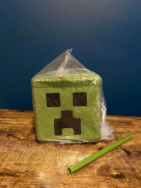 MINECRAFT MOVIE CREEPER Head Cup - Cineworld Exclusive - New And Sealed ...