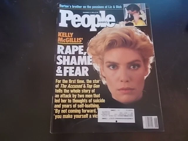 PEOPLE MAGAZINE KELLY McGillis TOP GUN Shame & Fear (14 novembre 1988 ...