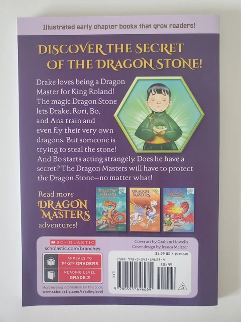 DRAGON MASTERS SECRET of the Water Dragon Book by Tracey West 2015 Kids ...