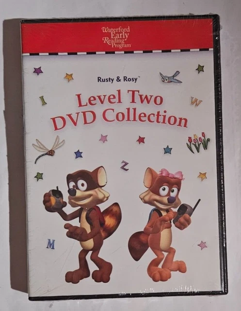 WATERFORD EARLY READING program LEVEL TWO DVD COLLECTION rusty & rosy ...