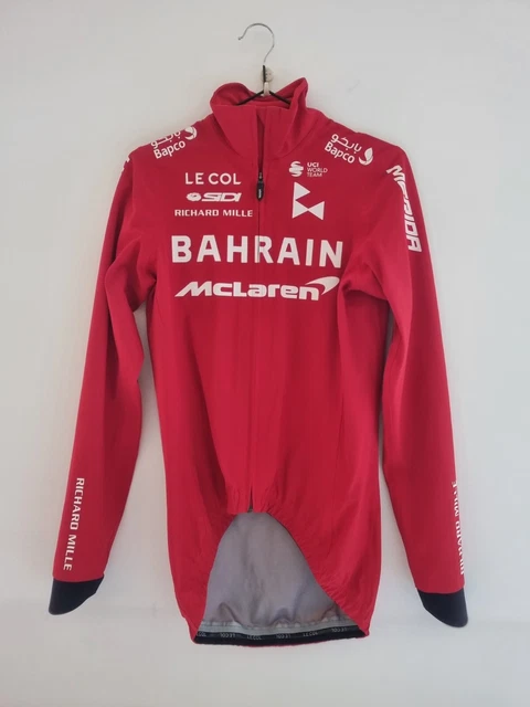 LE COL TEAM Bahrain McLaren Pro Kit Rain Jacket. Size Small. £41.28 ...