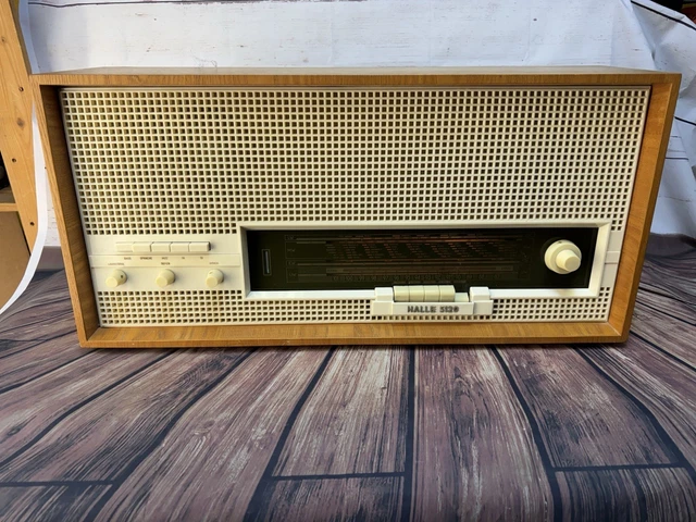 RÖHRENRADIO VEB STERN-RADIO "Halle 5120A" - Vintage 60er DDR Kult Radio ...