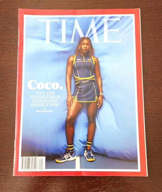 TIME MAGAZINE 13TH May 2024 - Why The Tennis Star Is Playing For ...