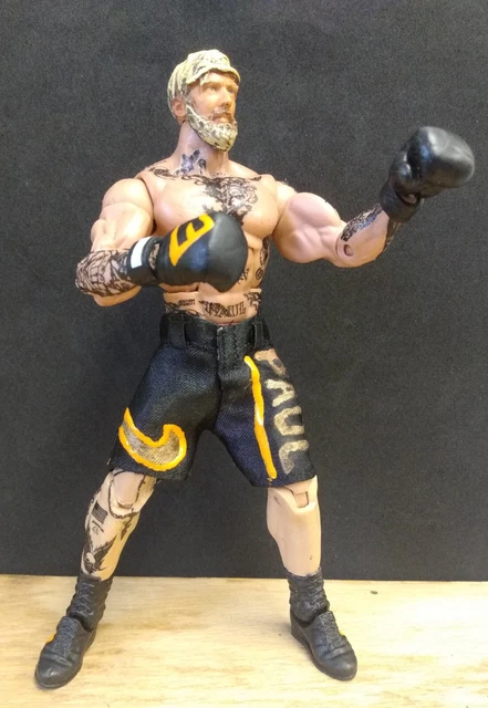 JAKE PAUL WWE AEW Mattel Elite Custom Boxing Pro Wrestling Action ...