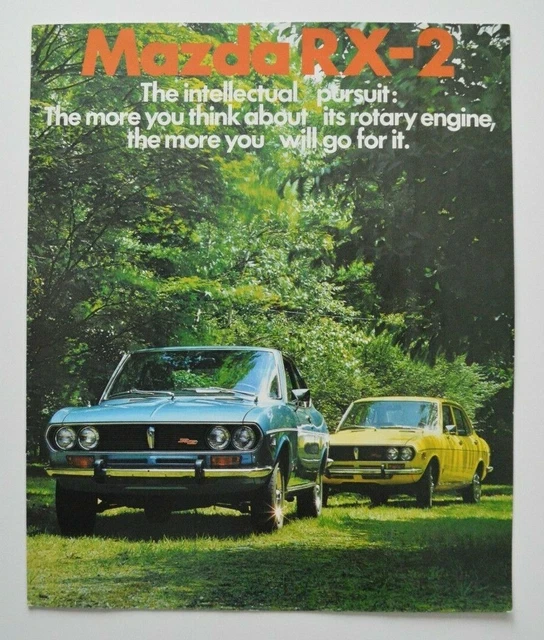 1972 MAZDA RX-2 Dealer Brochure - English - Canada $20.00 - PicClick CA