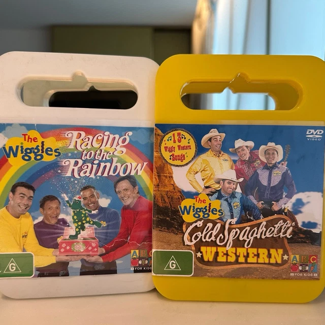 THE WIGGLES DVDS X2 Racing To The Rainbow Spaghetti Western Origins