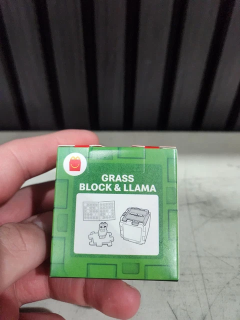2025 MINECRAFT MOVIE Mcdonalds Happy Meal Toy Gold Block and Dawn Brand ...