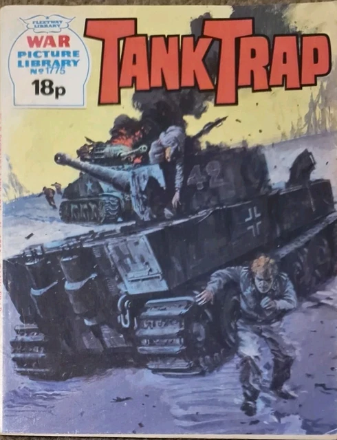 WAR PICTURE LIBRARY "Tank Trap" No 1775 Hitler's Nazi Winter Defence Of ...