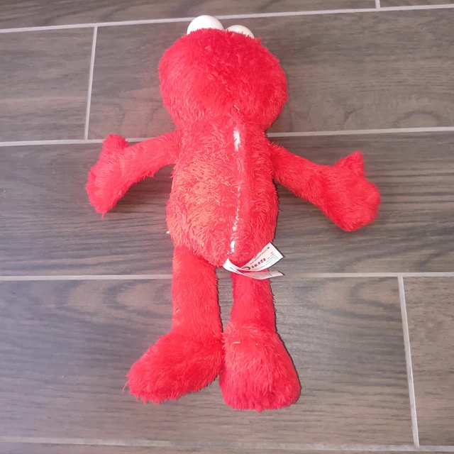 2011 SESAME STREET Elmo Giggling Laughing Vibrating 13" Soft Plush Toy ...