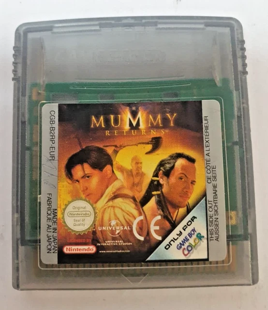 JEU NINTENDO GAME boy Universal The Mummy return EUR 16,80 - PicClick FR
